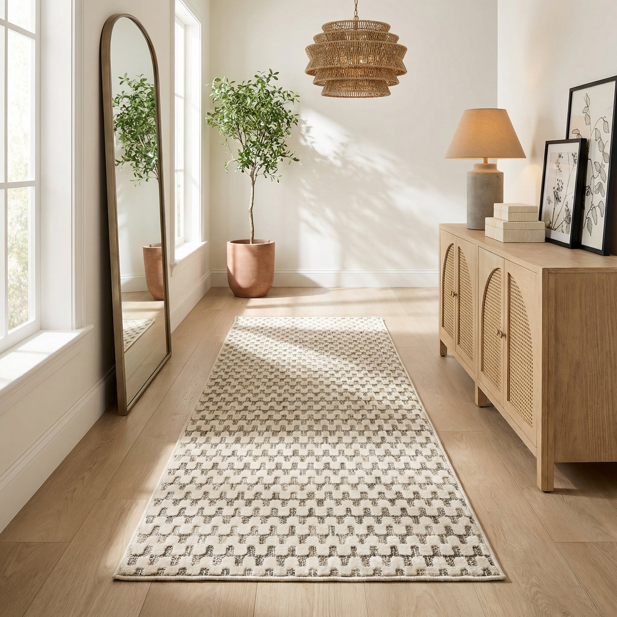 Click here for Rug Branch Maise Abstract Indoor Outdoor Area Rug... prices