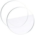 uawhw Cake Disk,Practical Round Edge Cake Disk Non-stick Transparent ...