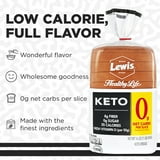Lewis Bake Shop Low Carb Keto White Bread, Healthy Life, 16 oz ...