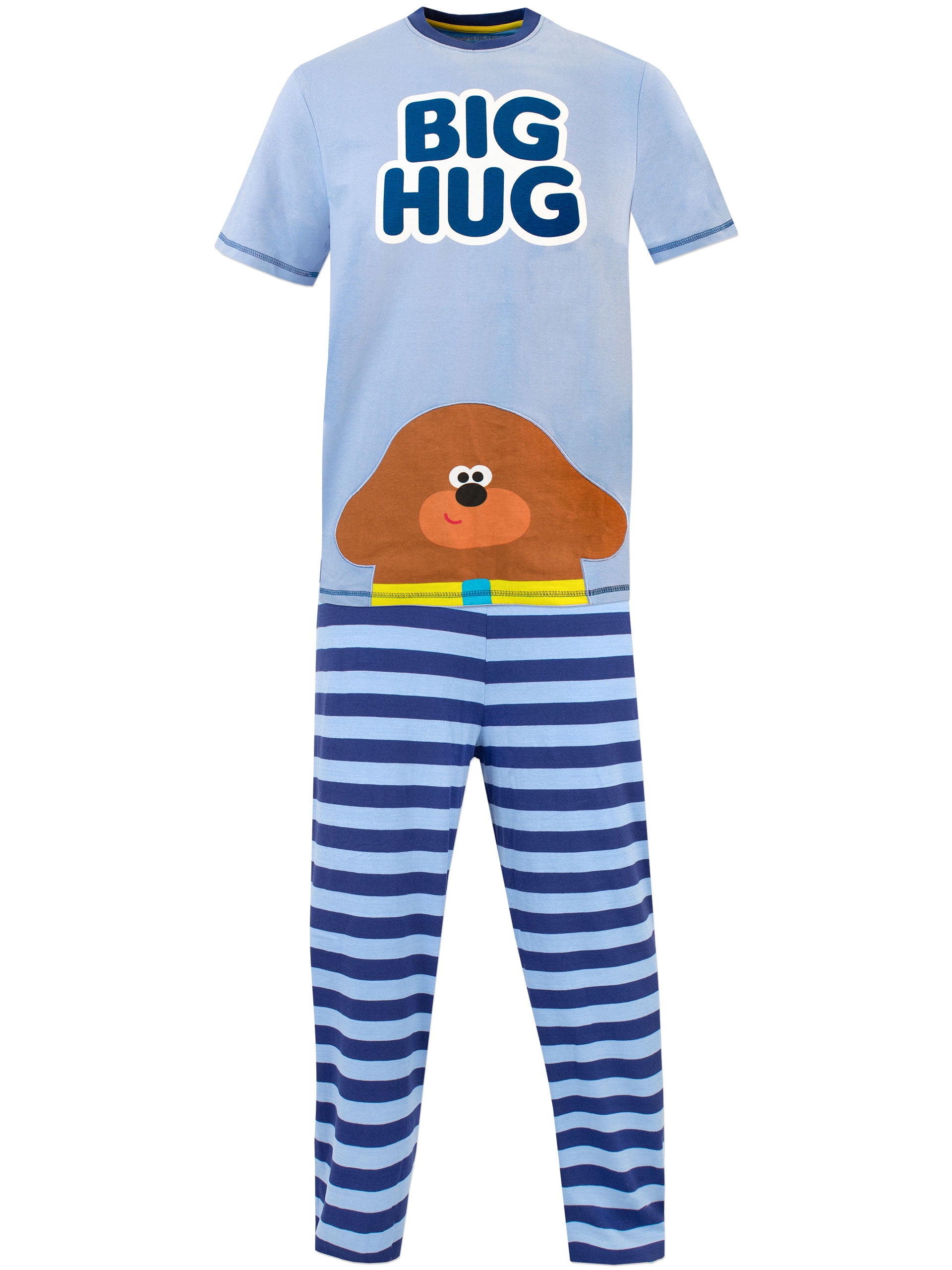 Hey Duggee Mens Big Hug Pajamas Blue Sizes XS-XXL - Walmart.com