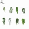 Artificial Potted Plant Simulation Mandala Locust leaves, eucalyptus ...