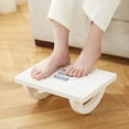 Comfortable Foot Stool Ergonomic Footrest With Foot Massage Feet Stand For And Home Massage Handle