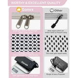 Gonex Travel Packing Cubes 6 Set Compression Luggage Organizer for ...