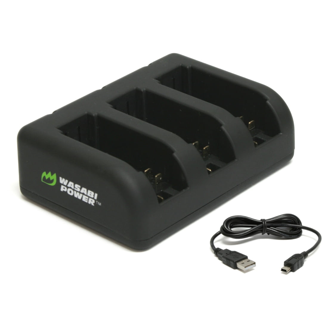 Wasabi Power Triple USB Battery Charger for GoPro HERO4, HERO3, HERO3 ...
