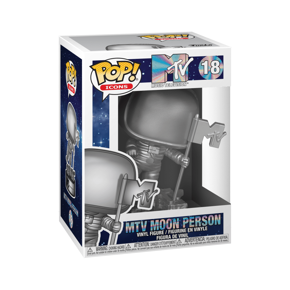 Funko POP Icons MTV Moon Person Walmart Walmart Funko POP Icons MTV Moon Person Walmart Walmart
