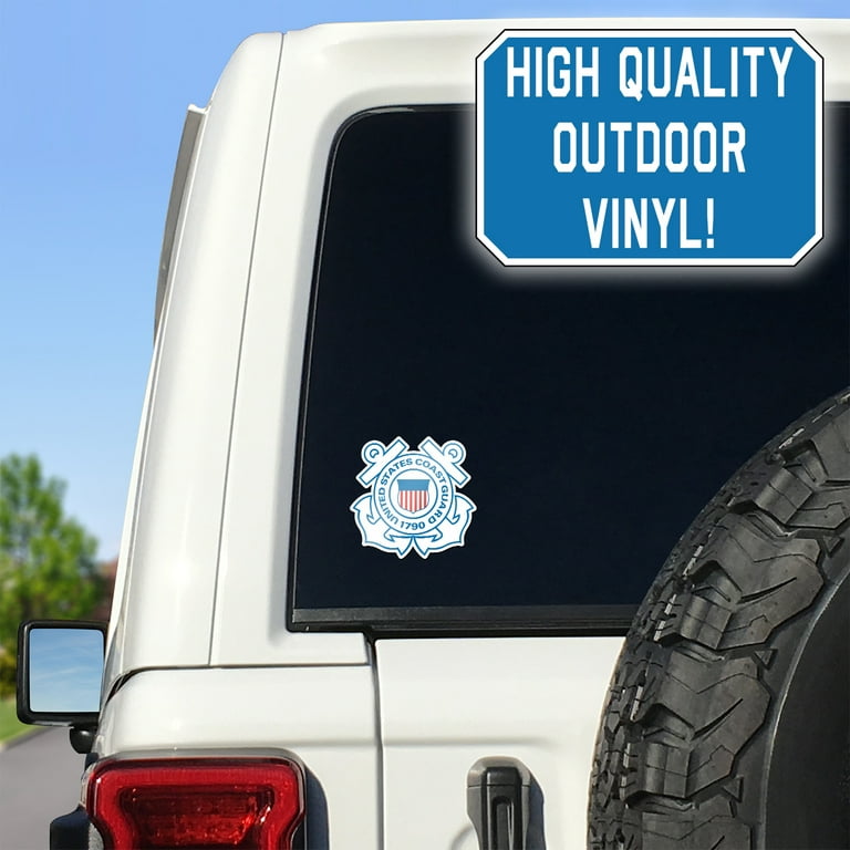 Coast Guard Window Decals