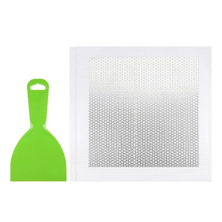 Uxcell 4-inch Putty Knife and 2Packs Aluminum Wall Repair Patch 7.87" x ...