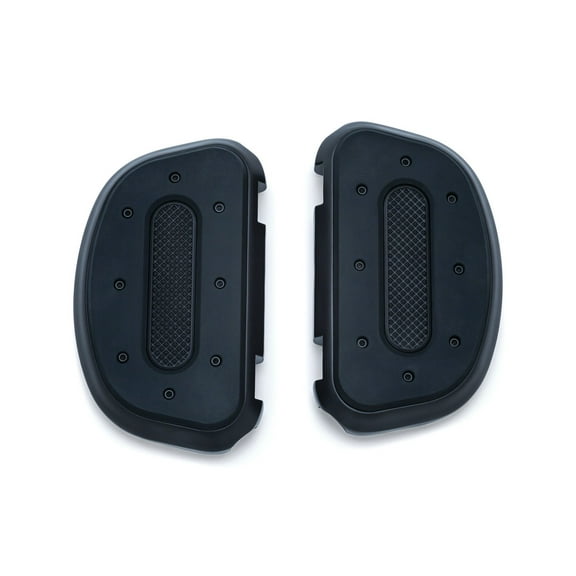 Kuryakyn Riot Satin Black Floorboards (3595) - Walmart.com