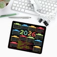 Qiweii 2026 Year Of The Horse Calendar Mouse Pad，Themed Non Slip Desk ...