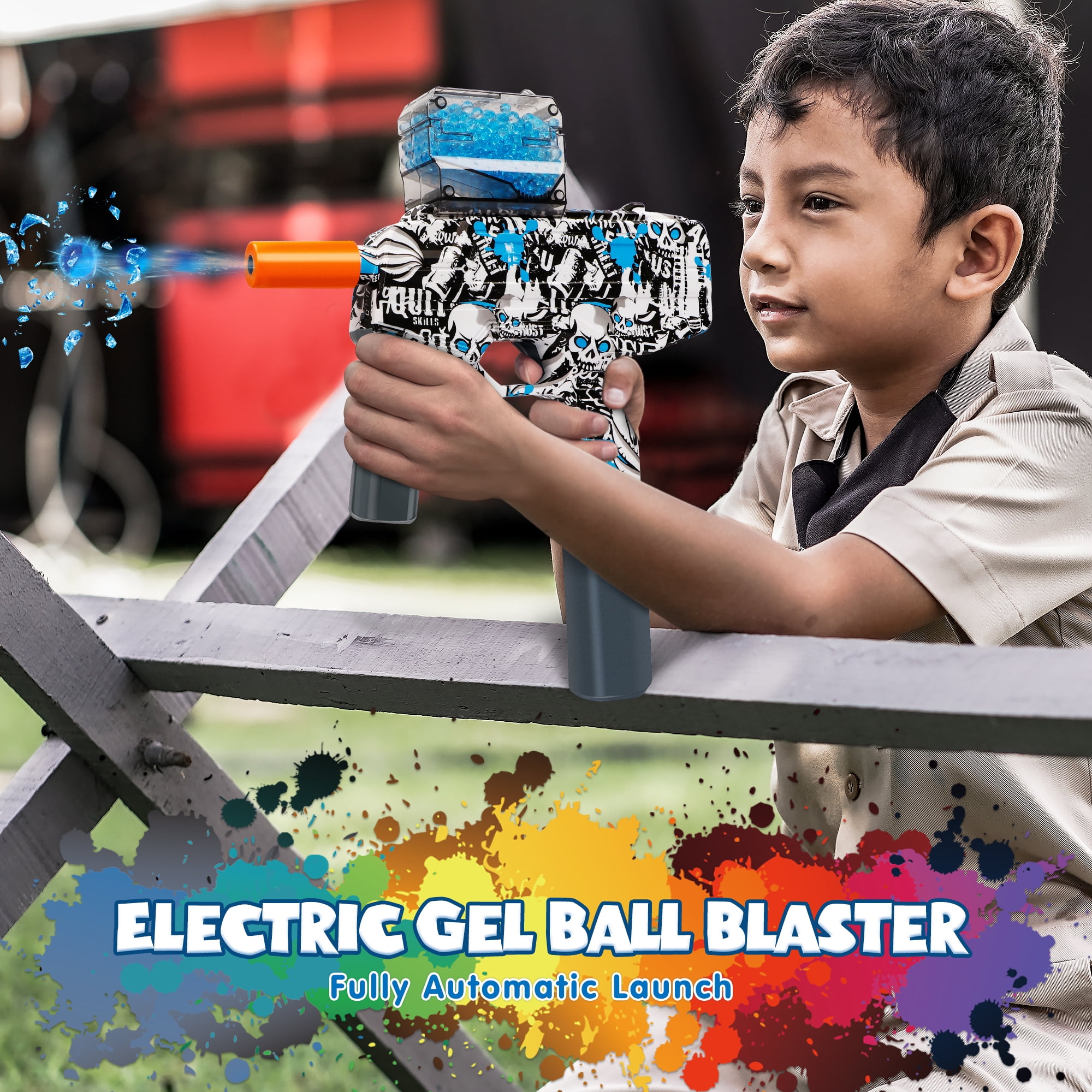 Buy HopeRock Gel Blaster with 40000 Water Beads, Outdoor Activities ...