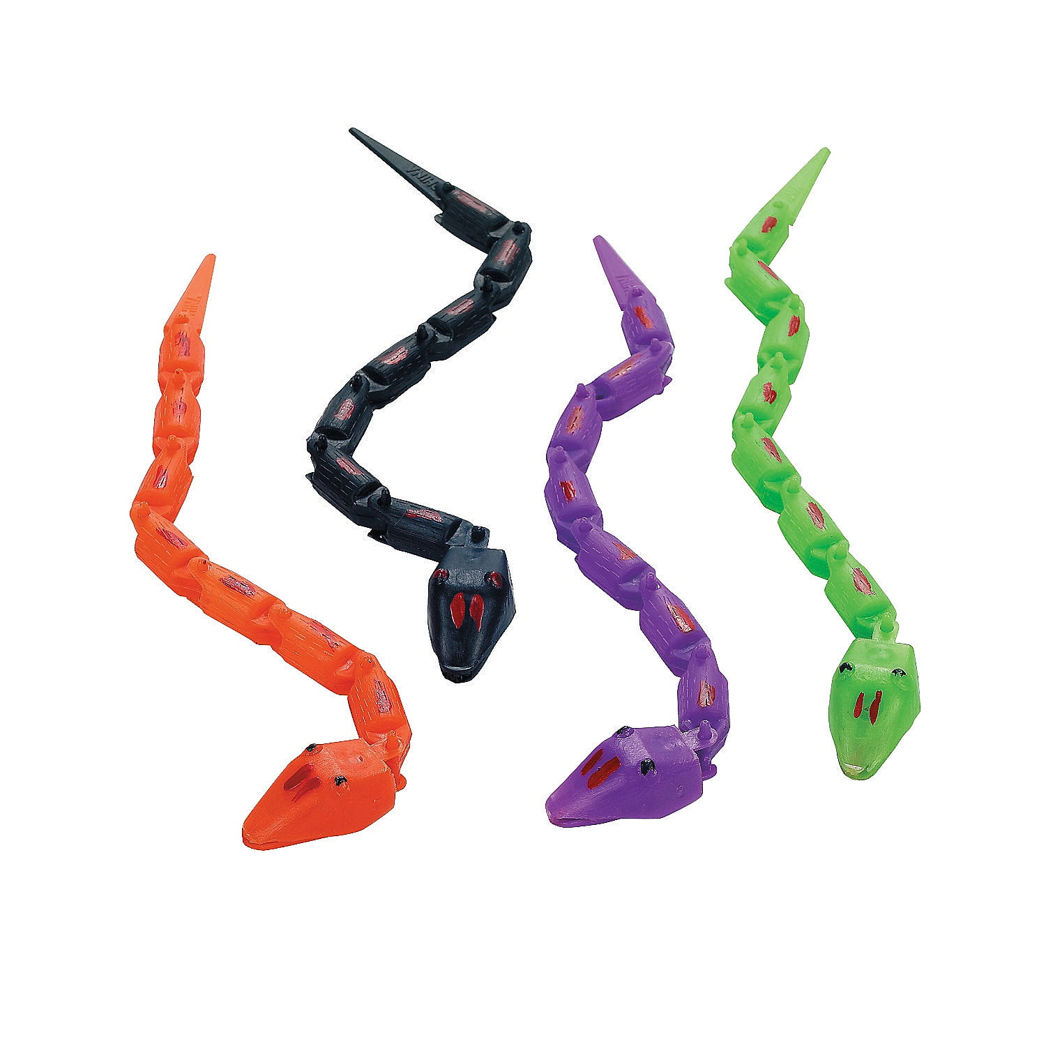 Halloween Wiggle Snakes, Toys, Halloween, 24 Pieces - Walmart.com