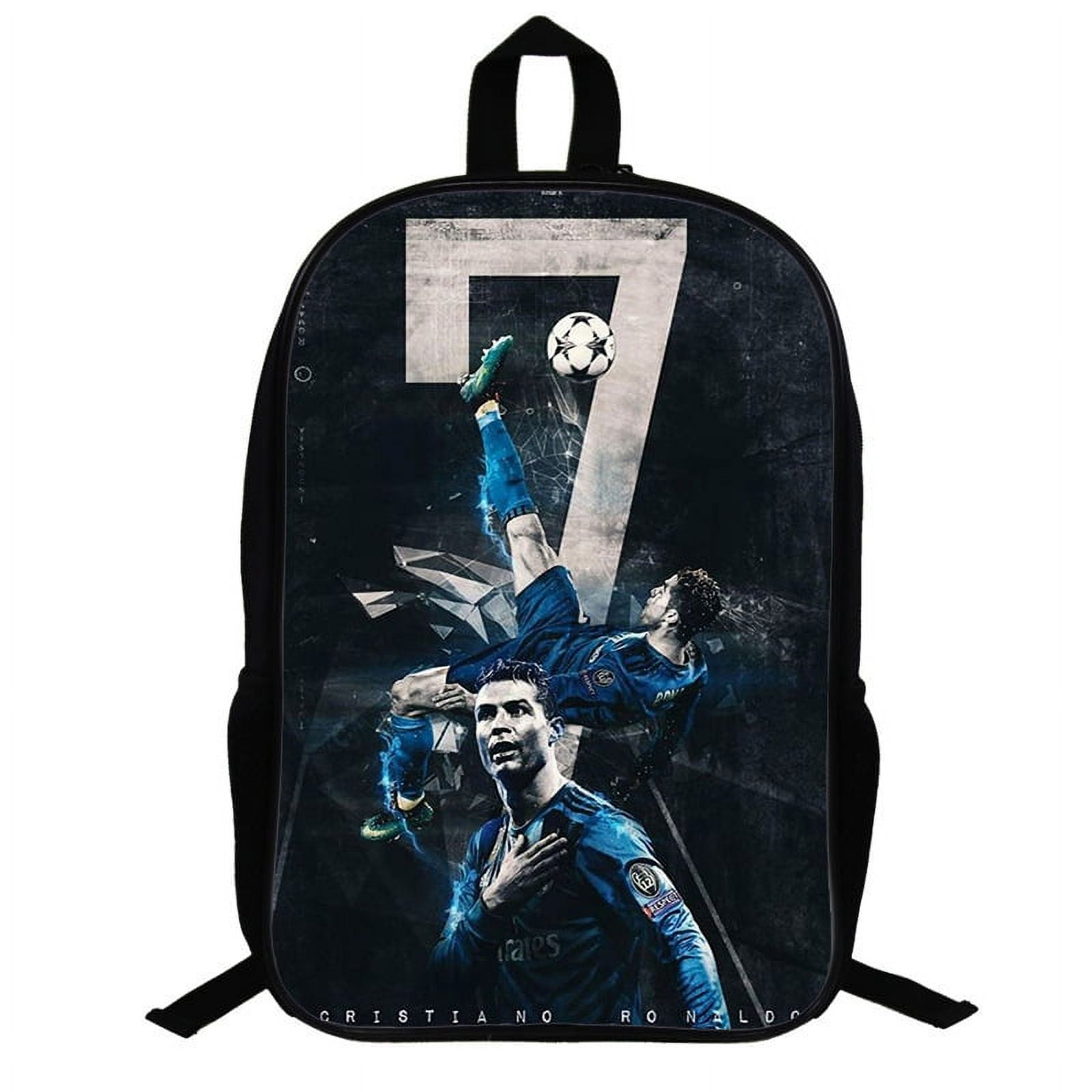 Click here for Football Ronaldo Backpack  Student School Bag  17... prices