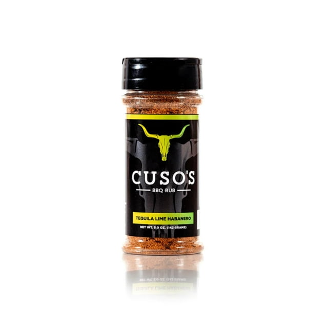 Cuso's Cuts BBQ Rub - Tequila Lime Habanero - Walmart.com