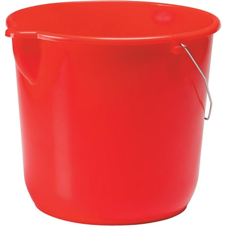 12 L Plastic Utility Pail - with Spout, Red | Walmart Canada