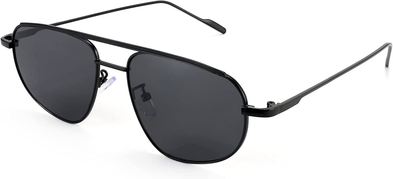 FEISEDY Small Retro Aviator Sunglasses Women Men Vintage Trendy Metal ...