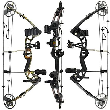 Bear Limitless Dual Cam Compound Bow - Includes Quiver, Sight and Rest ...