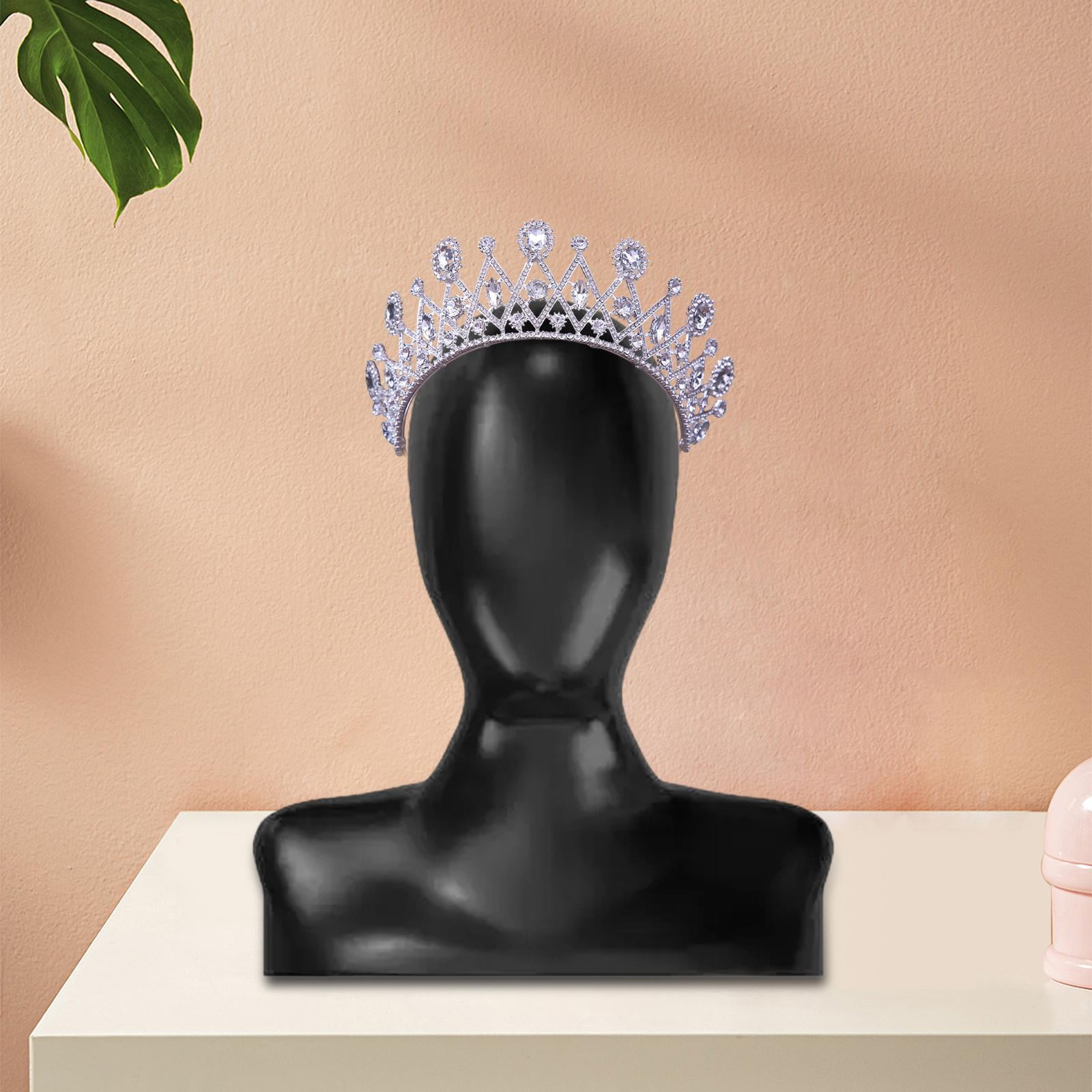 Rhinestone Tiara Flower Girl Headdress Elegant Headband Bling Woman ...