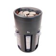 Clear Coin Sorting Container with Tube 5 In 1 Automatic Coin Sorter ...