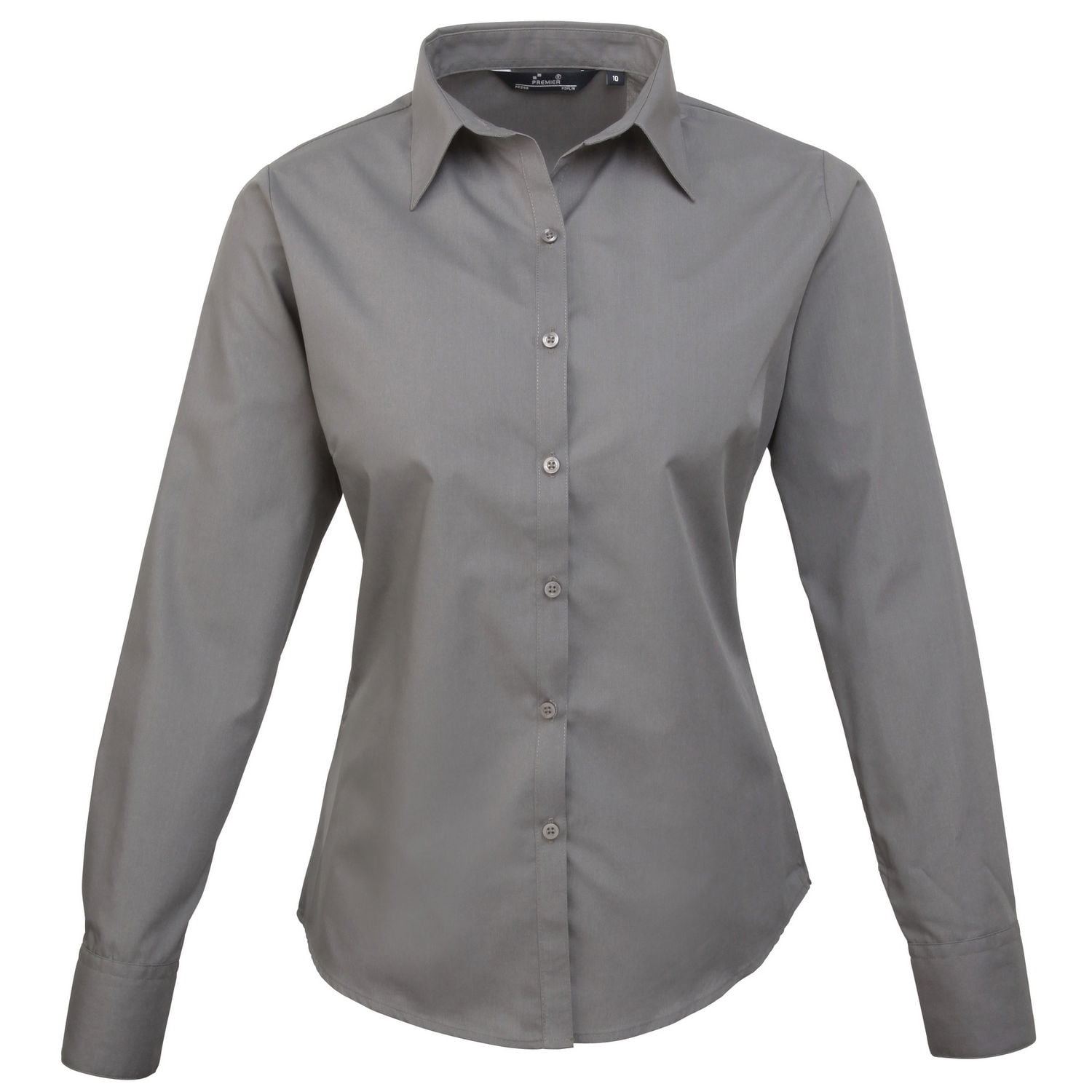 Click here for Premier Womens Poplin Long-Sleeved Blouse 8 Us prices
