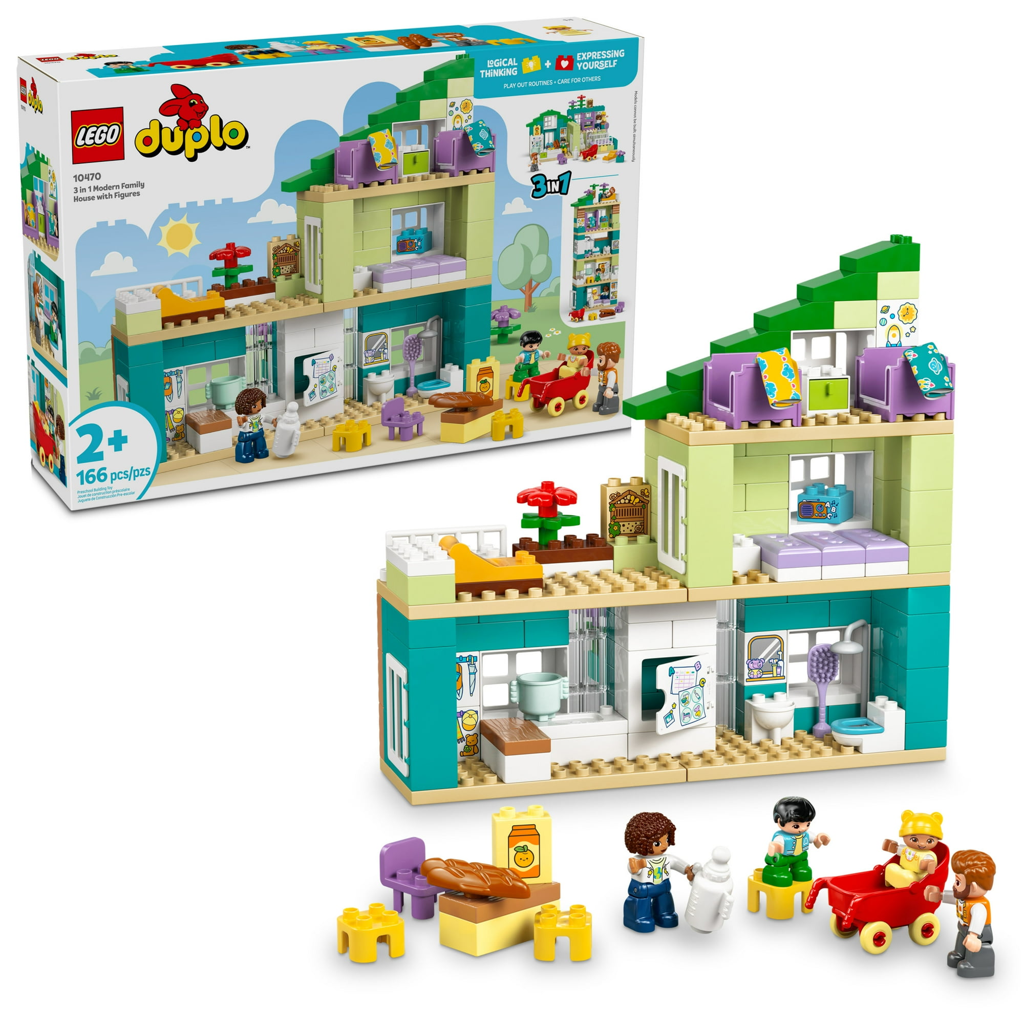 Click here for Lego Duplo Town 3 In 1 Modern Family House With Fi... prices