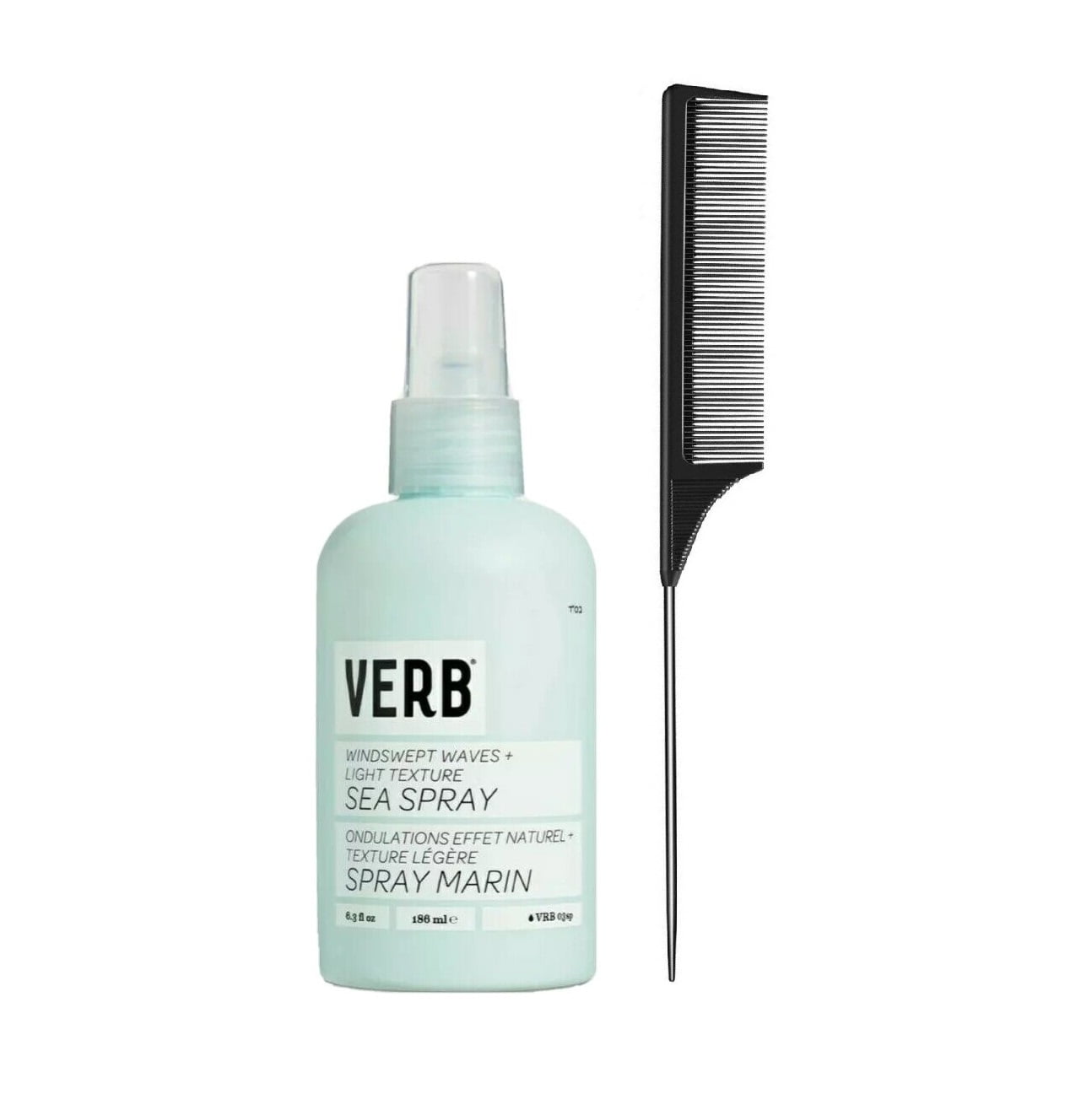 VERB SEA SPRAY 6.3 Oz. (with Free Tail Combs) - Walmart.com