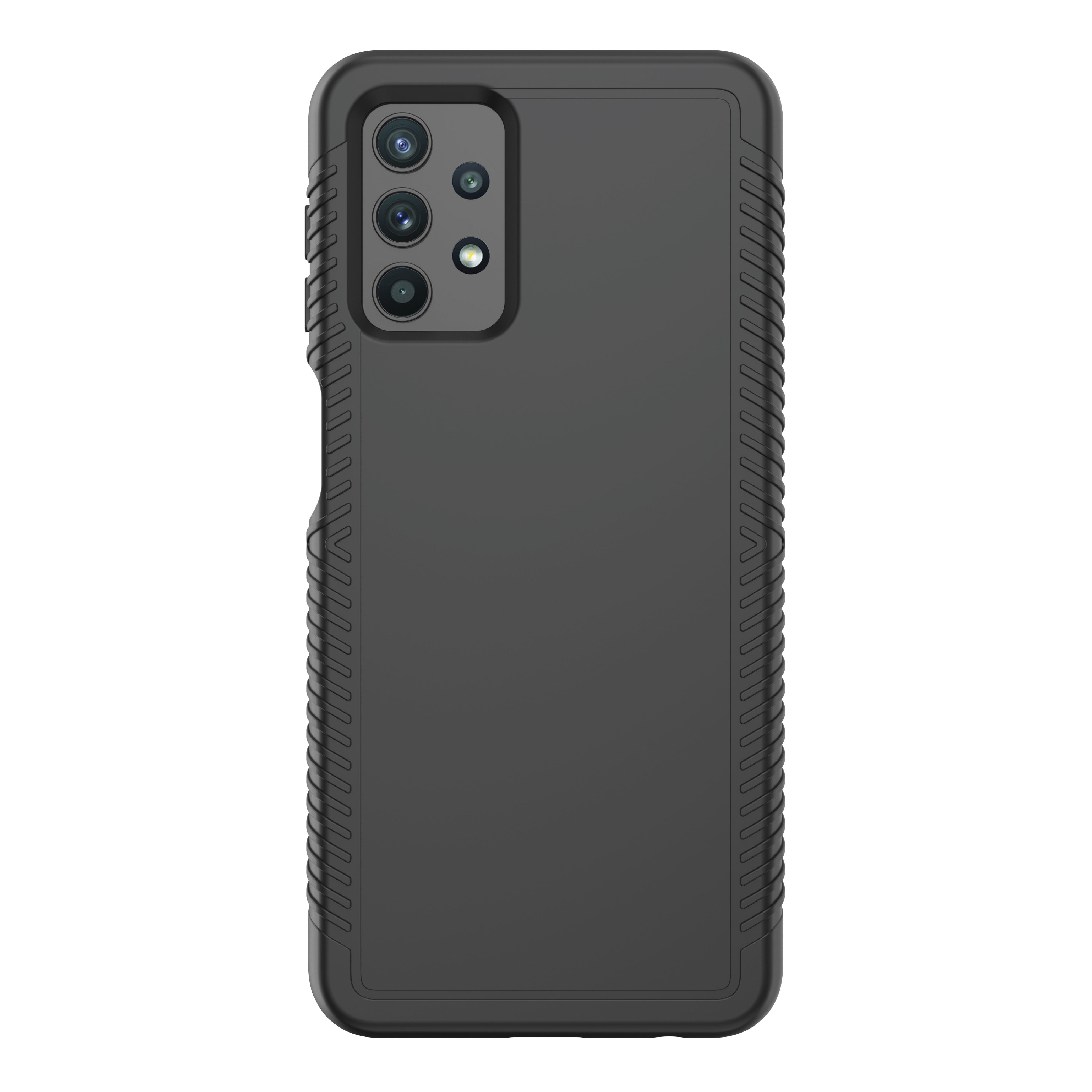 onn. Protective Grip Phone Case with Built-in Antimicrobial Protection ...