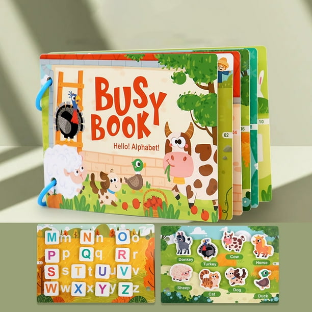 kkbbma Up To 50% Off Soft Cloth Baby Books - Children Can't Tear ...