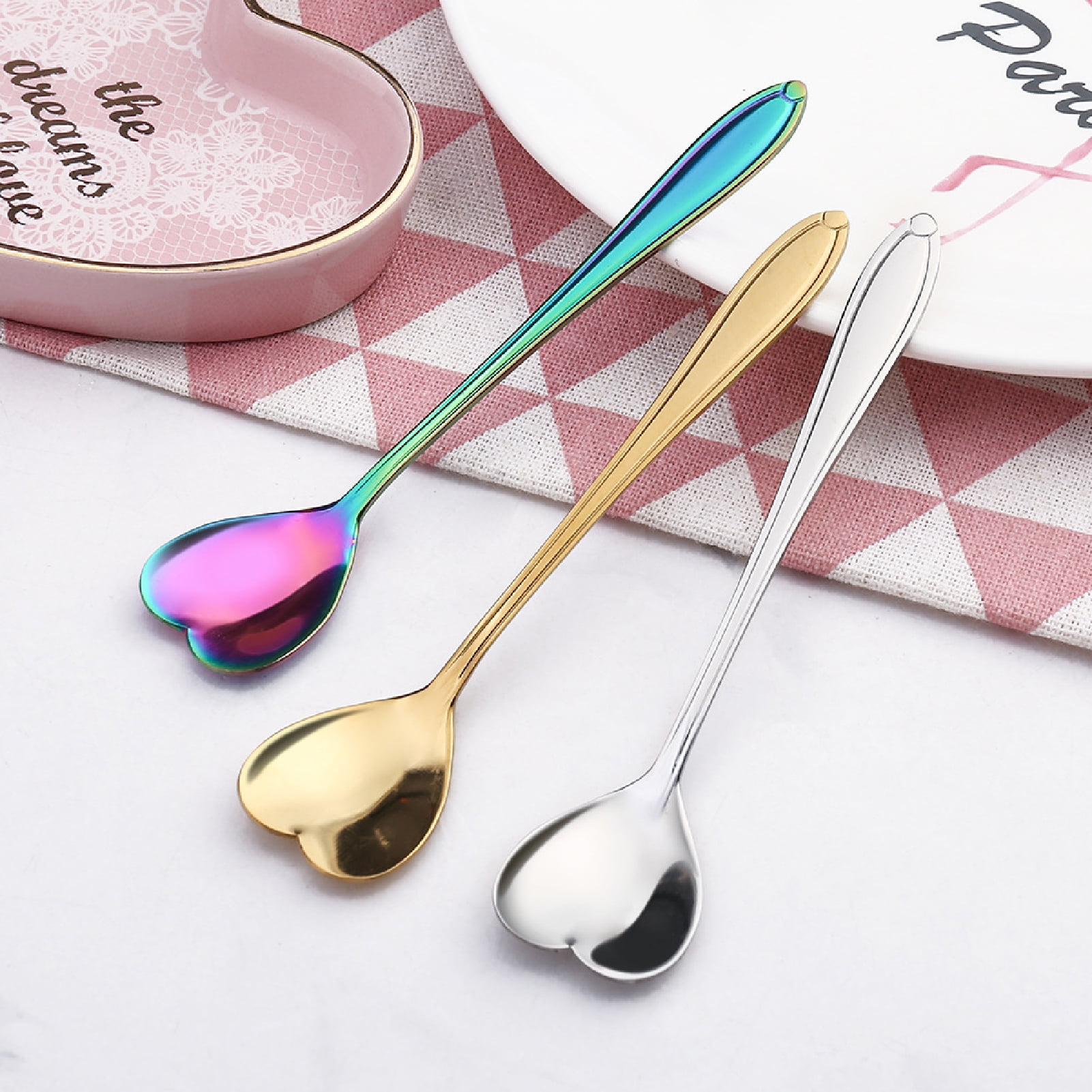 Travelwant 12Pcs/Set Mini Coffee Spoon, Demitasse Spoon, Teaspoon ...