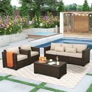 Mainstays Holten Ridge 5-Piece Tile-Top Fire Pit Chat Set with Gray ...
