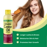 Spring Valley Cold-Pressed Castor Oil - Unrefined & Hexane-Free ...