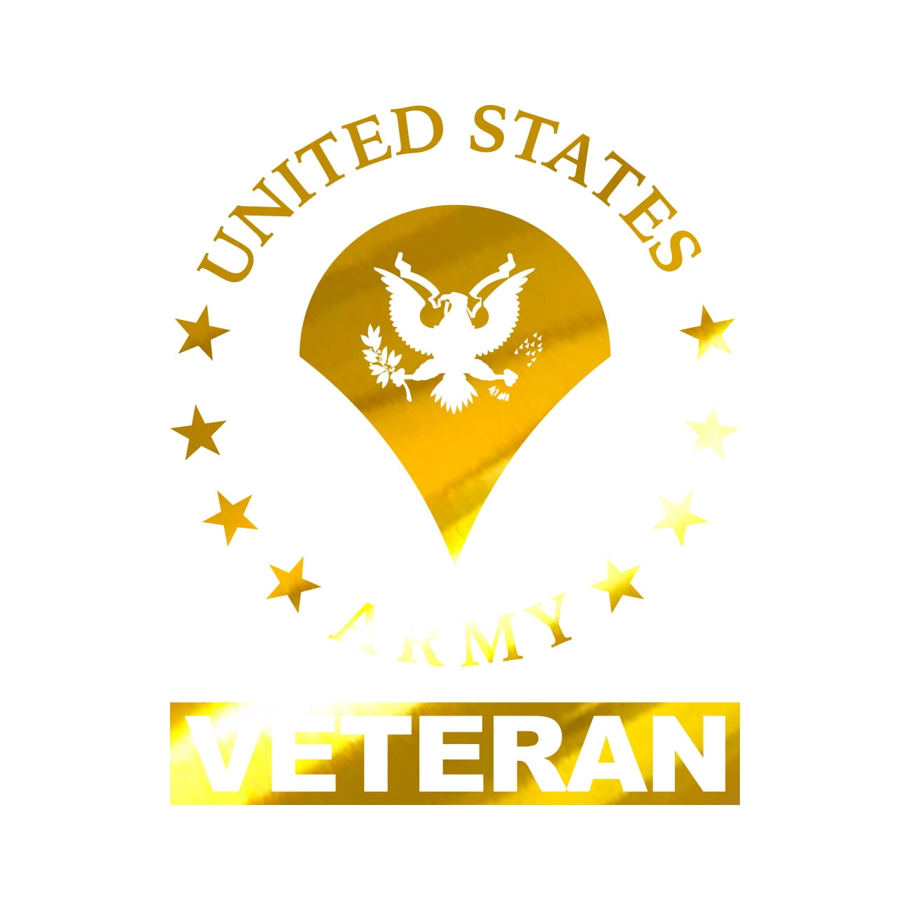 E-4 Specialist Veteran US Army Rank Sticker Decal Die Cut - Self ...