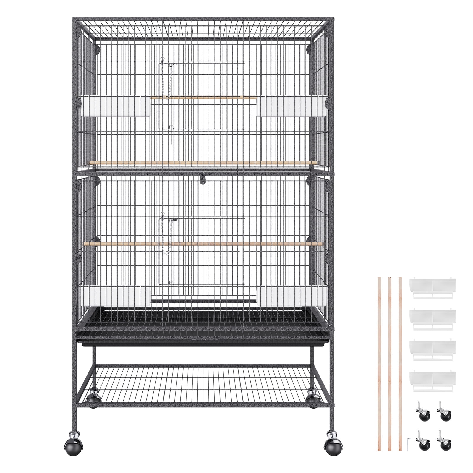 Click here for Kffkff 52 Tall Aviary Cage  Durable Carbon Steel H... prices