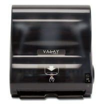 Valay 10 in. Roll Towel Dispenser - Black - Walmart.com