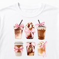 Coquette Coffee Graphic T-Shirt, Unisex Classic Fit Short Sleeve Tee ...