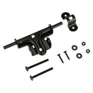 Renovators Supply Offset Slide Bolt Latch 8 3/4" Black Wrought Iron ...
