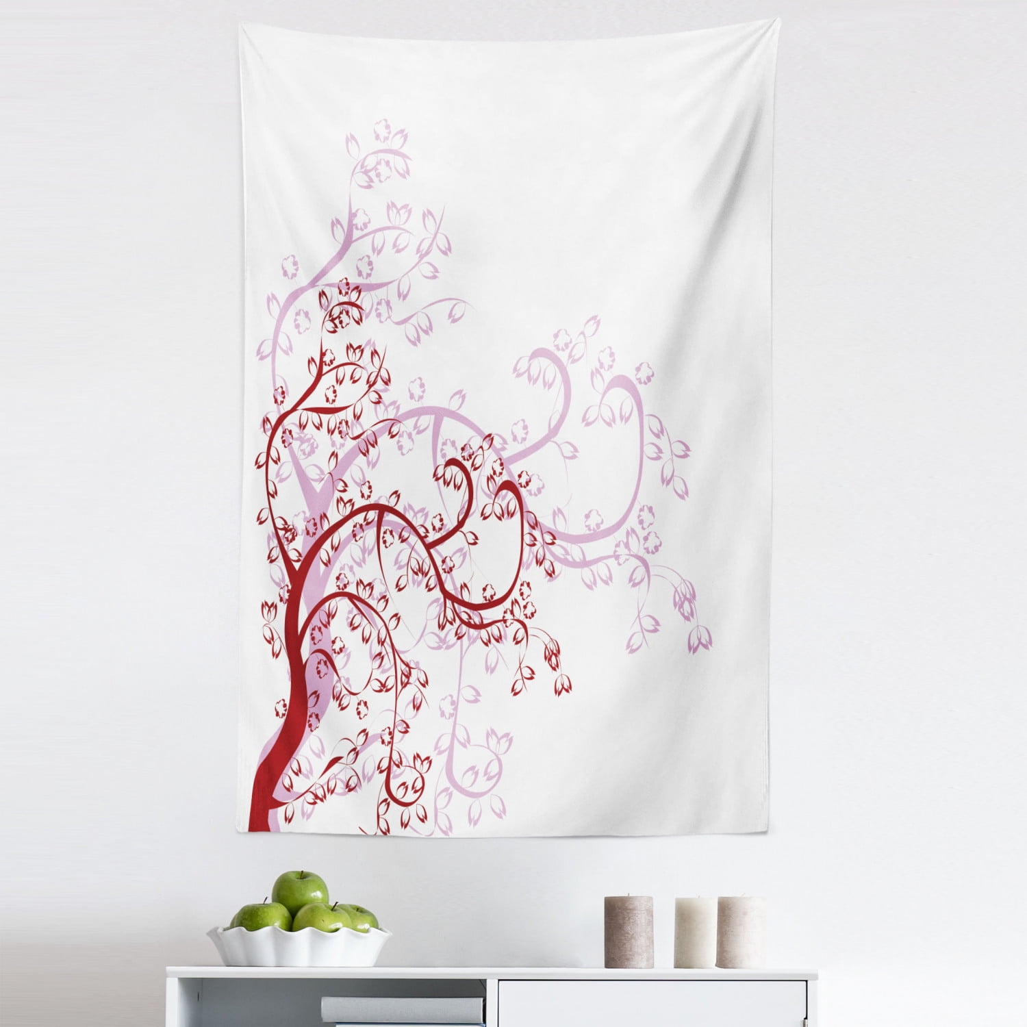 Floral Tapestry, Spiral Fashioned Swirling Genus Magnolia Foliage ...