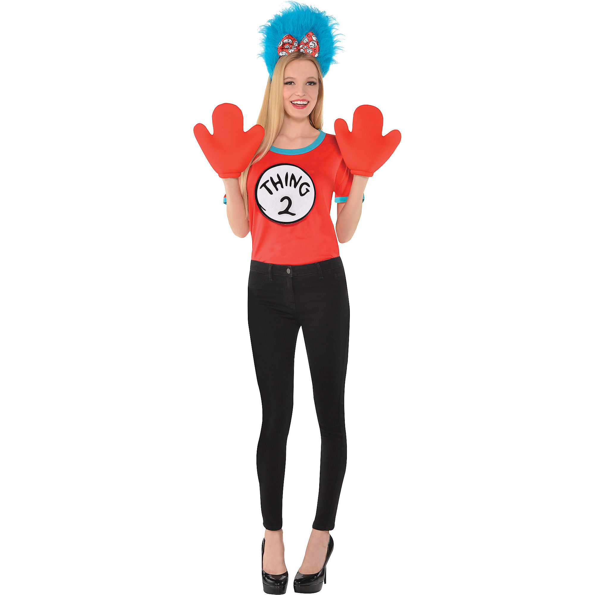 Thing 1 And Thing 2 Girl Costumes