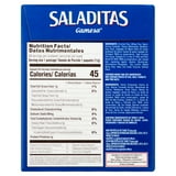 Gamesa Saladitas Enriched Flour Saltine Crackers, 18.6 oz, 48-Count ...