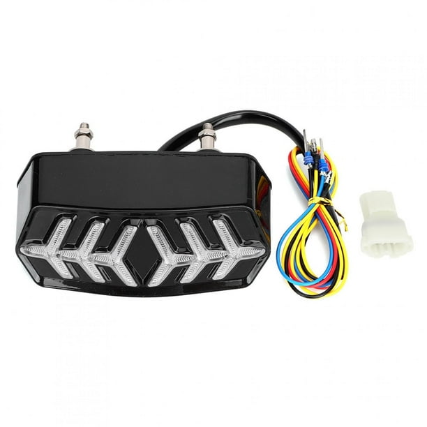 Turn Signal,Motorcycle Tail Light with Tail Warning Light Turn Signal ...