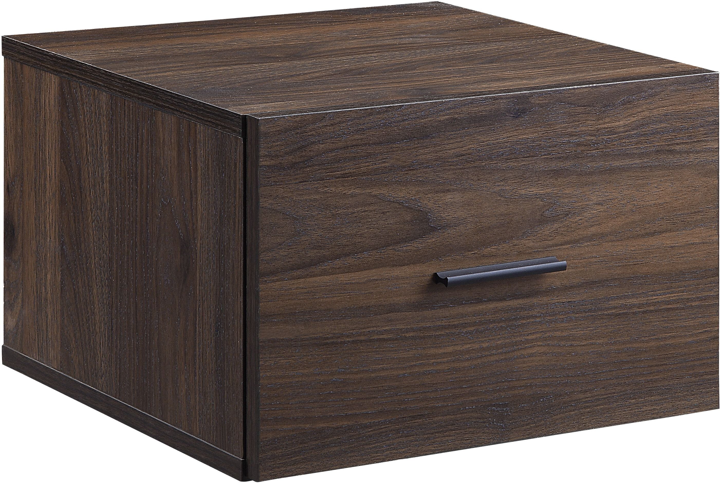ACME Harel Modular Storage Drawer in Walnut - Walmart.com