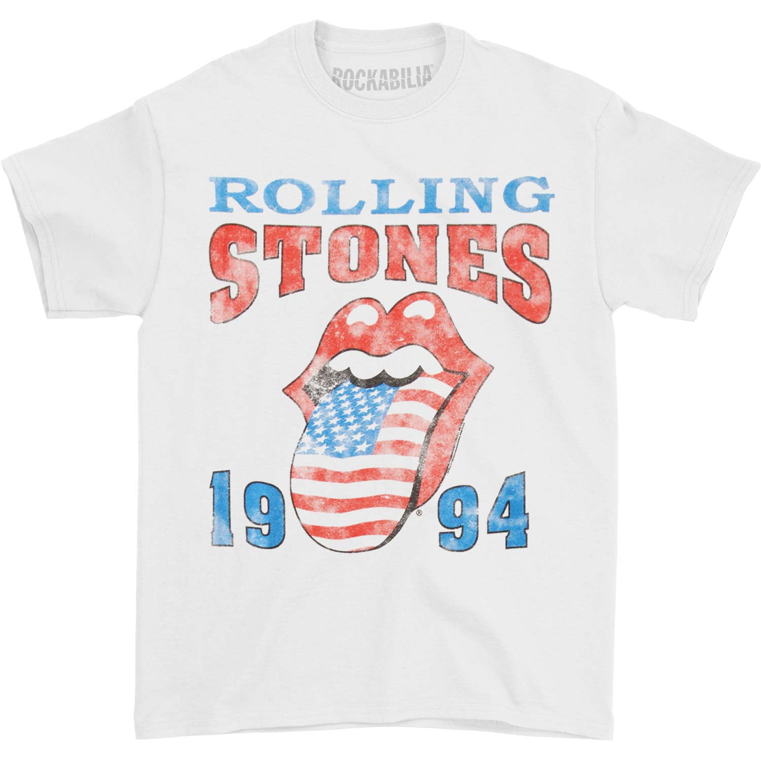 Rolling Stones Rolling Stones Mens 1994 Stones T Shirt White