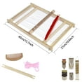 Weaving Loom Kit,Wooden Multi-Craft Loom for Kids Beginners Seniors ...