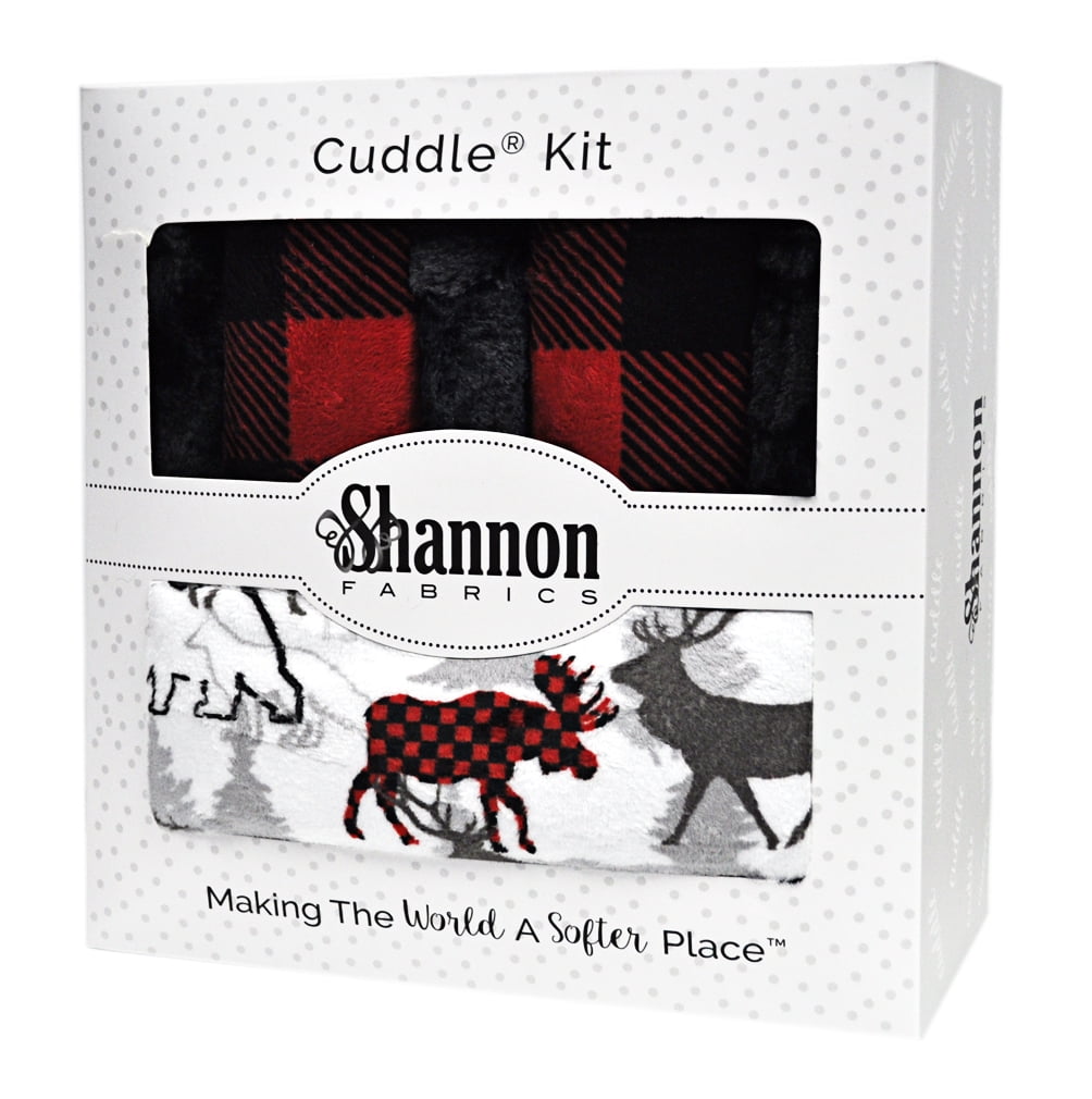 Shannon Fabrics Sensational Strips A'Moose'd Cuddle Kit - Walmart.com