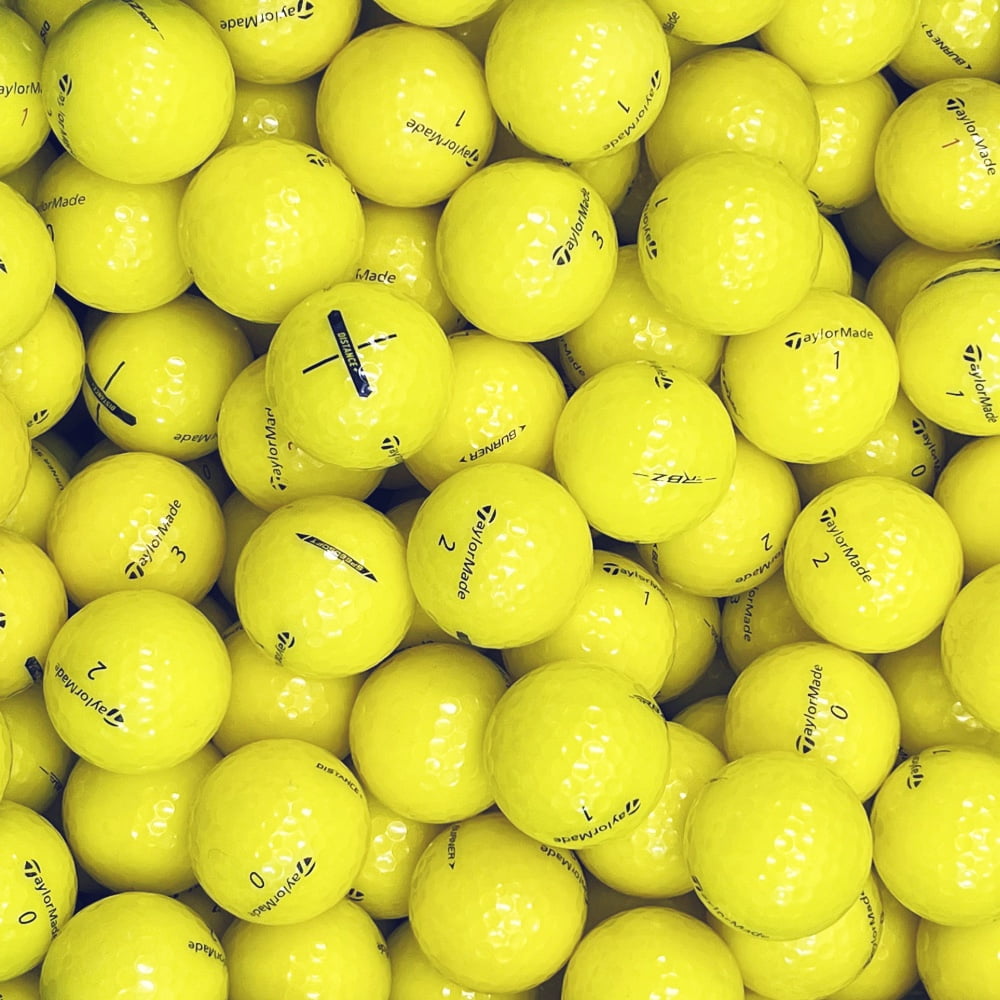 Click here for 50 Taylormade Mix 3a Yellow By Mulligan Golf Balls... prices