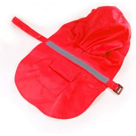 HSD Pet Raincoat Dog Raincoat Labrador Large and Medium Dogs Reflective ...
