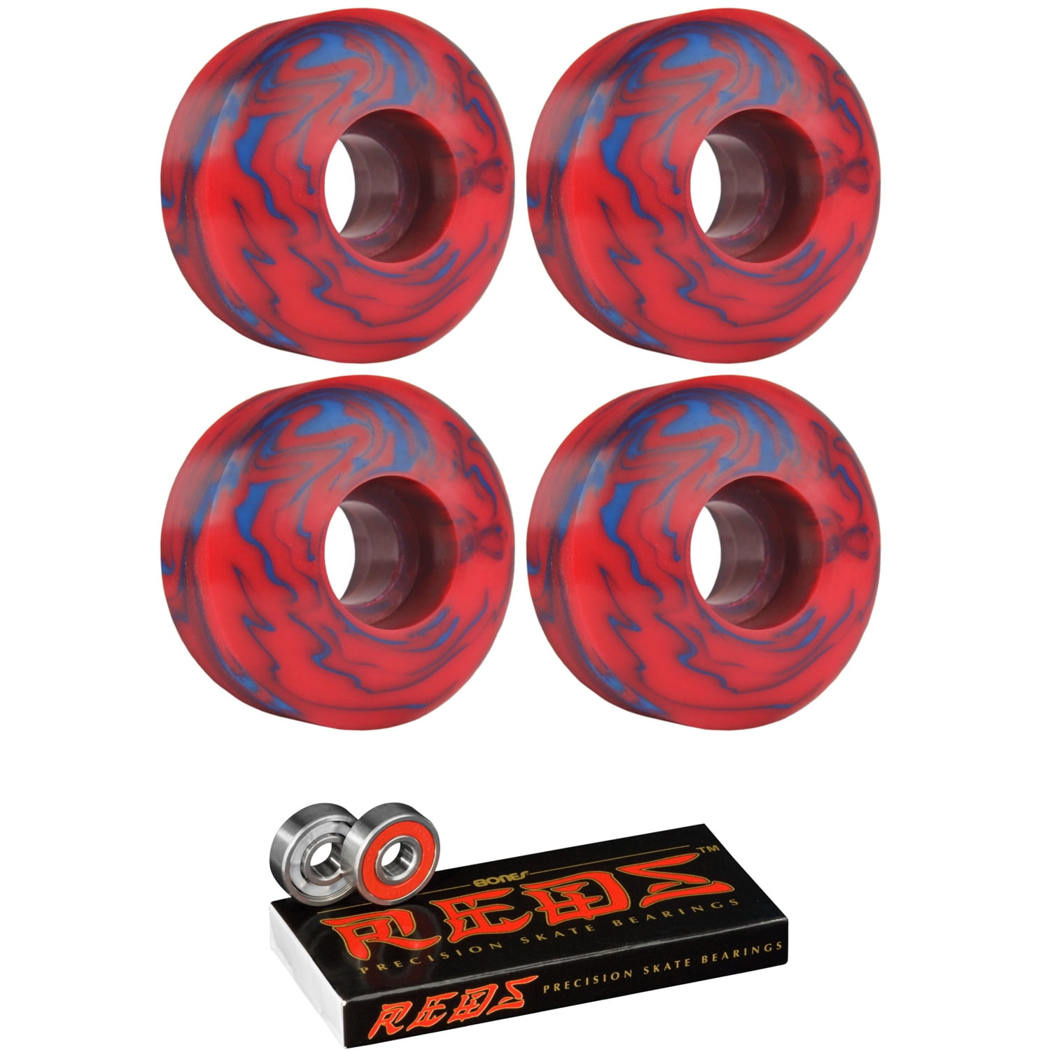 Red And Blue Skateboard