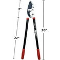 Professional 30 inch SK-5 Steel Blade Anvil Lopper, 2-Inch Capacity ...