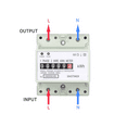 Electric Single Phase Two Wire AC 220V 100A Energy Meter(A) - Walmart.com Electric Single Phase Two Wire AC 220V 100A Energy Meter(A) - Walmart.com