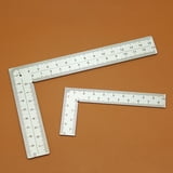 Yauxim Square Steel Framing Square Rulers 90 Degree Scale Rulers Double ...