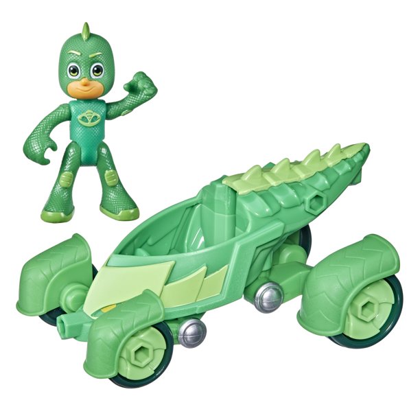 PJ Masks Gekko-Mobile Preschool Toy, Gekko Car with Gekko Action Figure ...